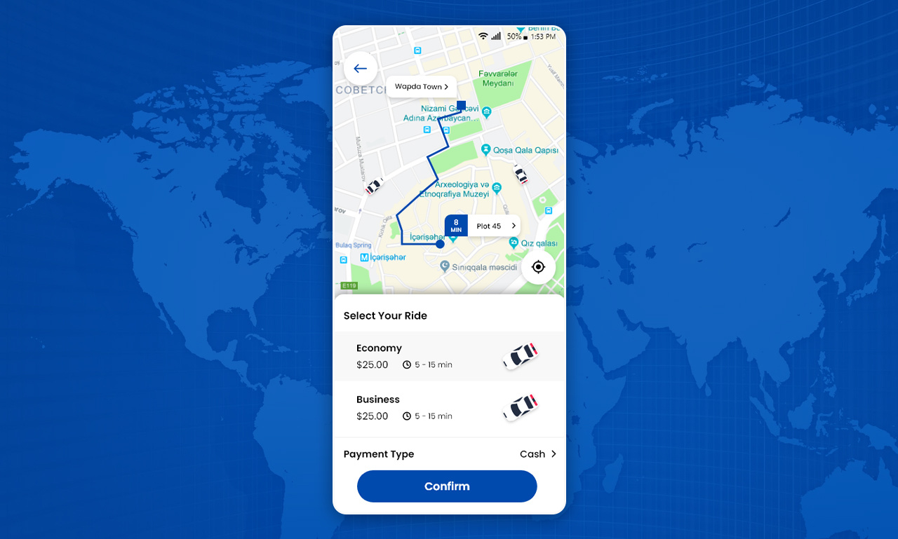 Rider Booking - Mobile App UI/UX Design by Aftab Ail on Dribbble