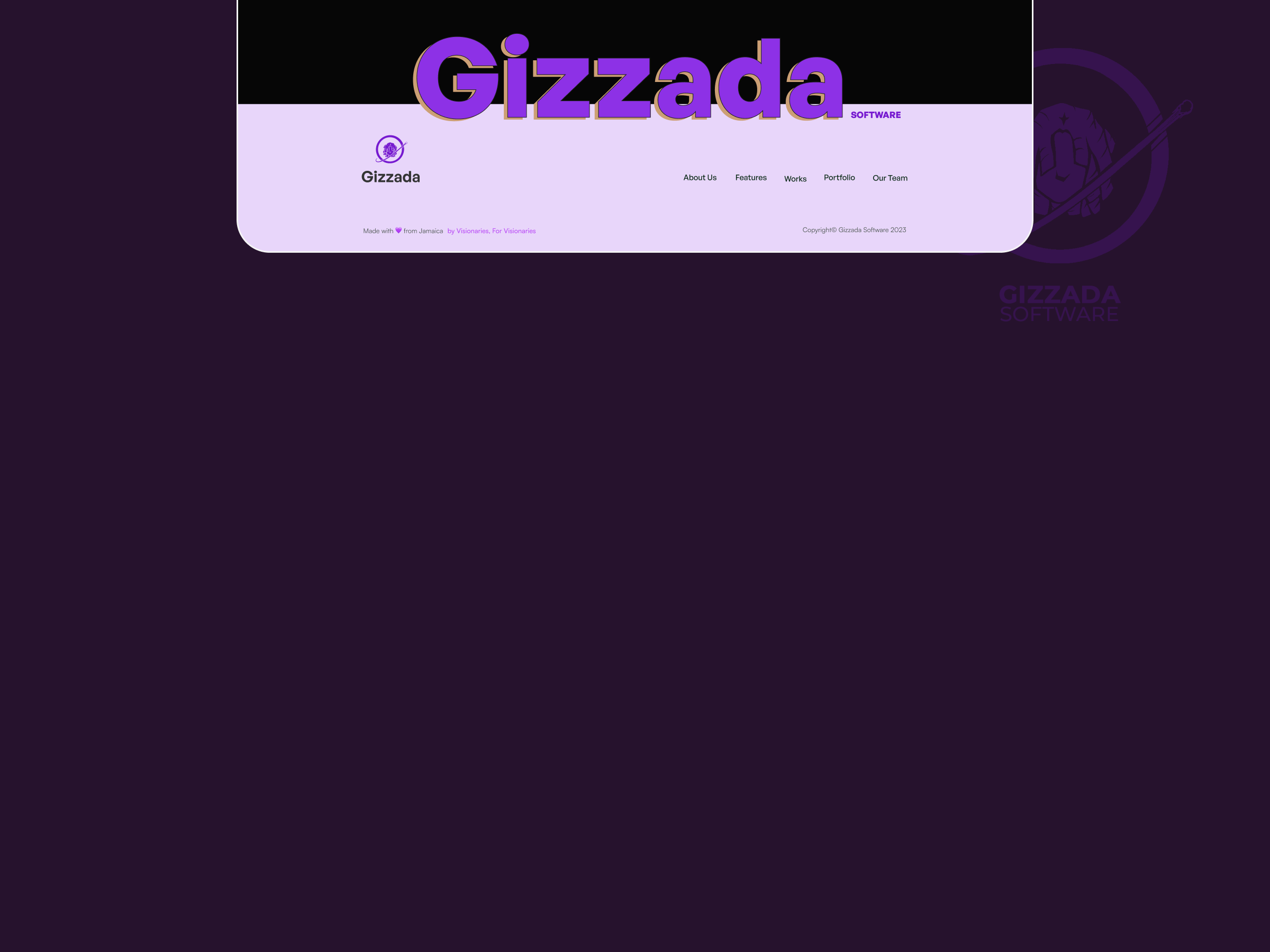 Gizzada Landing Page Design by Ade Inetimi on Dribbble