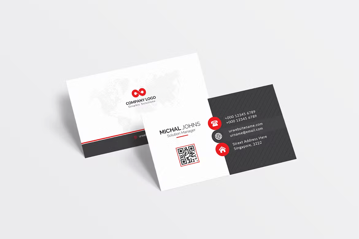 Personal Card by Sadik Istaik on Dribbble