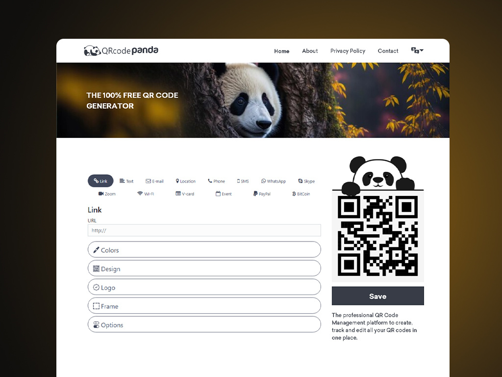 QR code scanner - Website design and develop by Aftab Ail on Dribbble