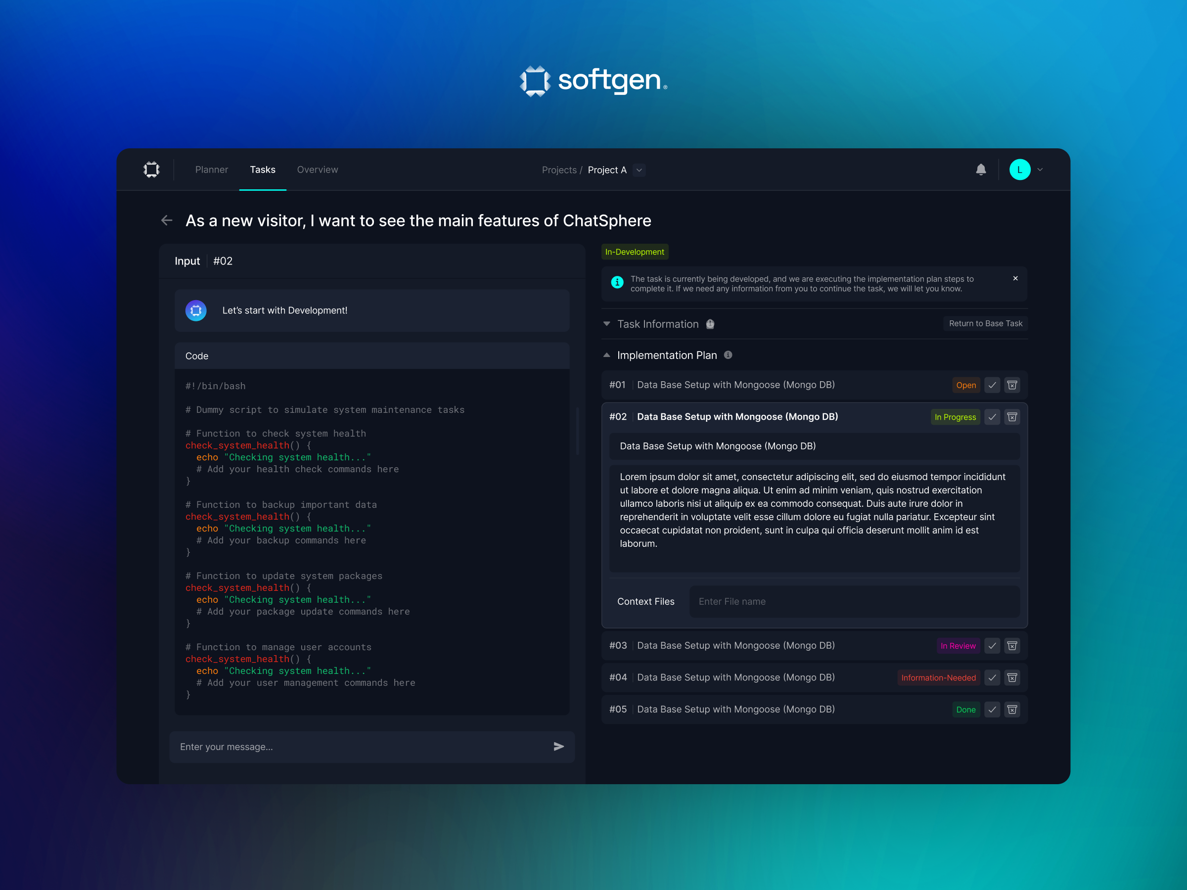 Softgen.ai startup design by leonardophoenix for Devolfs on Dribbble