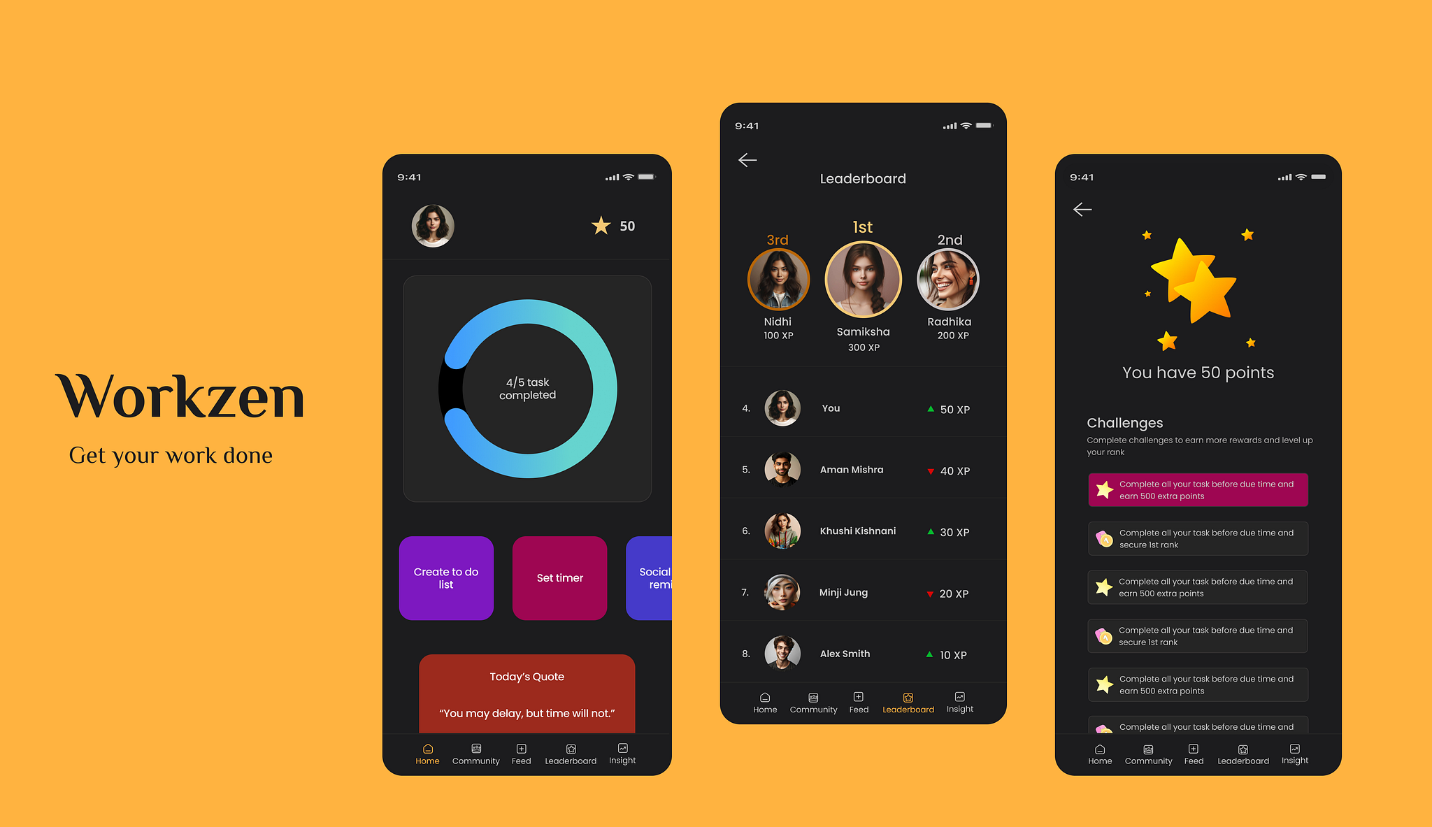 WorkZen- Get your work done by Sanskriti Singh on Dribbble