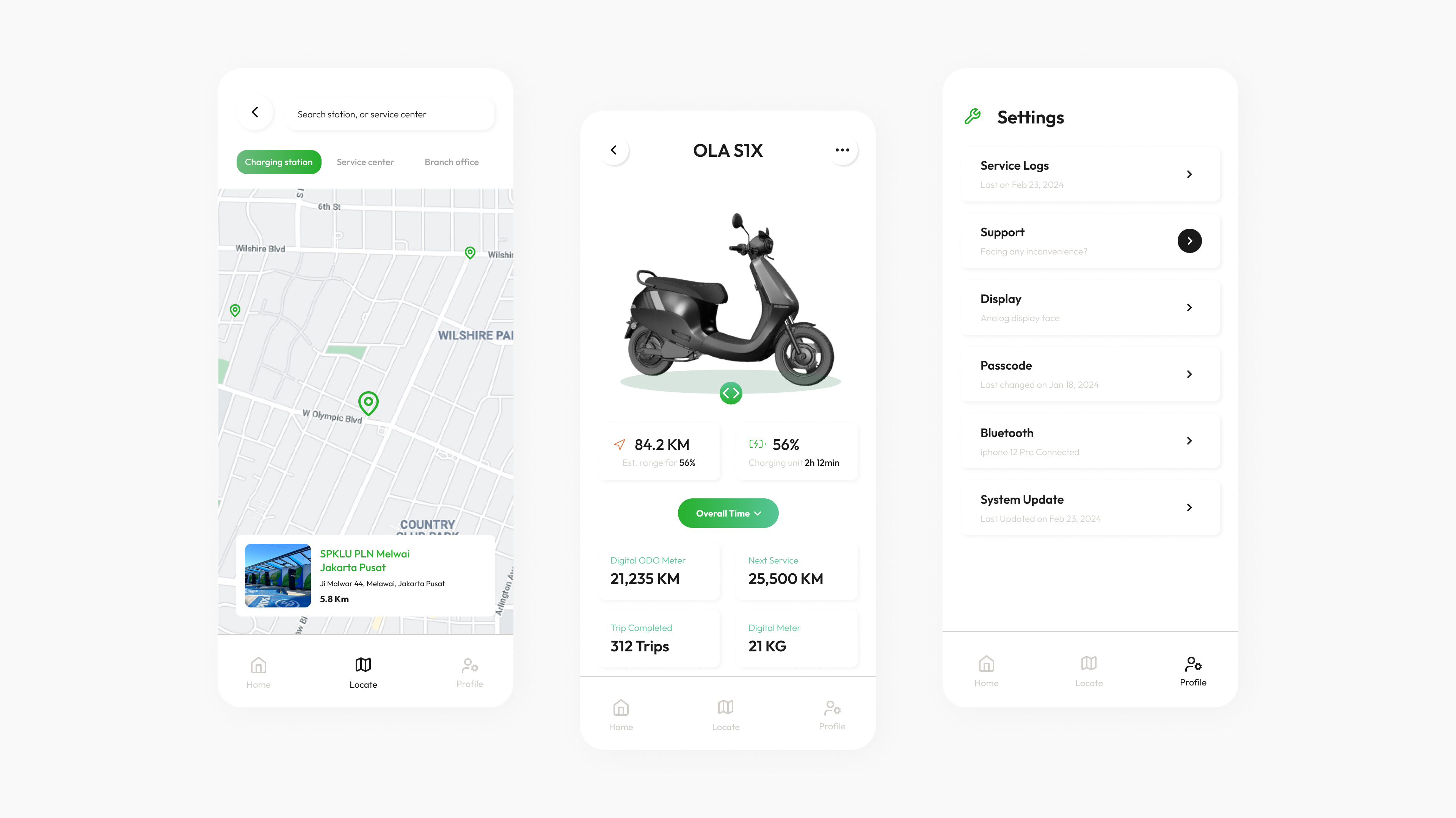 EV Mobile App Design by Teerth Khambholiya on Dribbble
