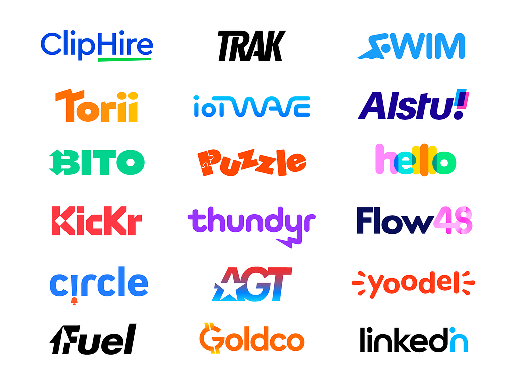Wordmark Designs 2017 to 2024 by Mihai Dolganiuc on Dribbble