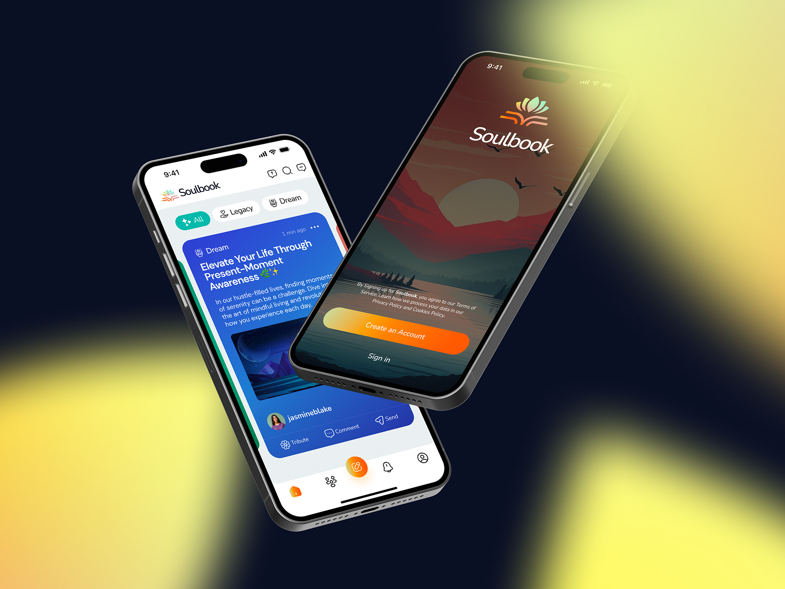Soulbook mobile app design by leonardophoenix for Devolfs on Dribbble