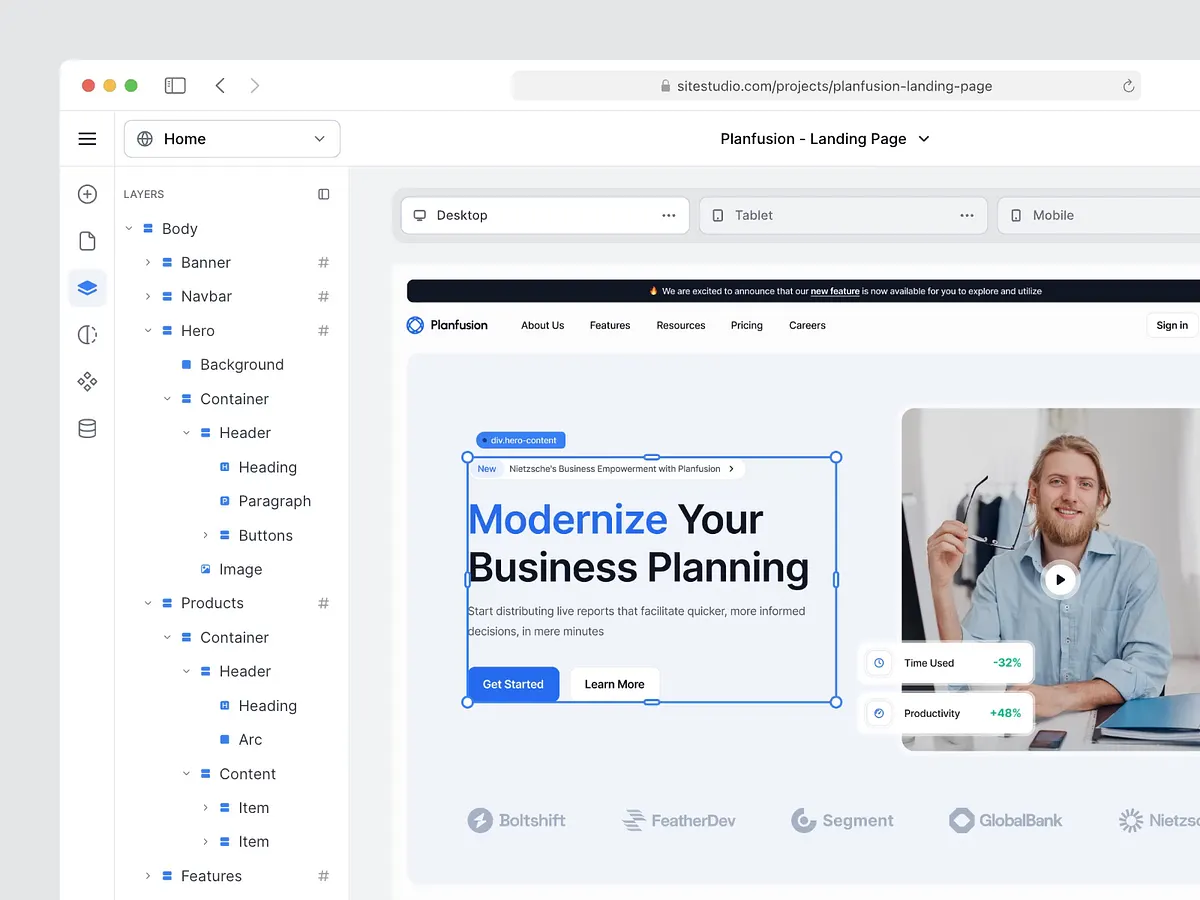 Browse thousands of Builder images for design inspiration | Dribbble