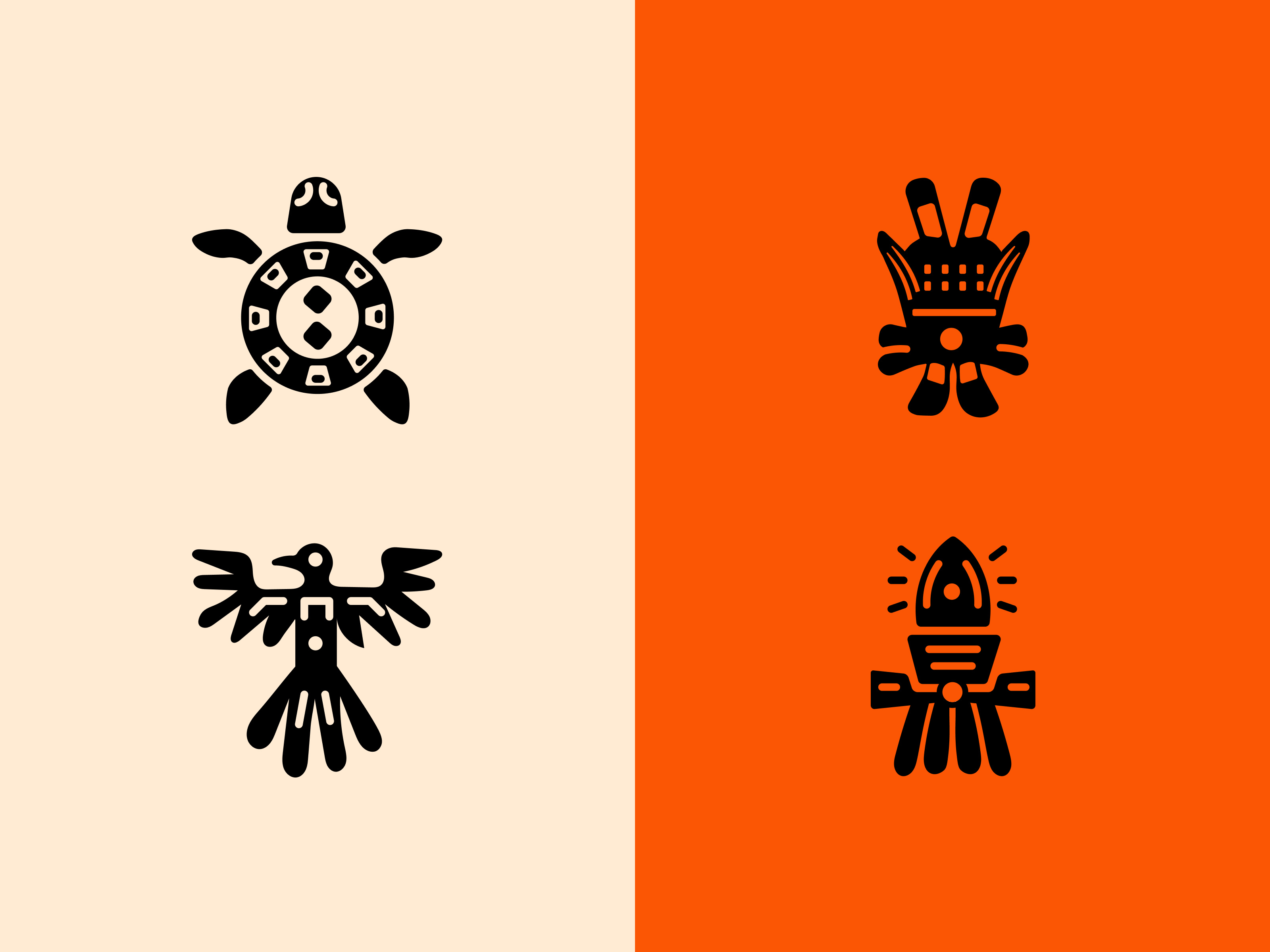 Glyph Aztec Icons by Prosymbols on Dribbble