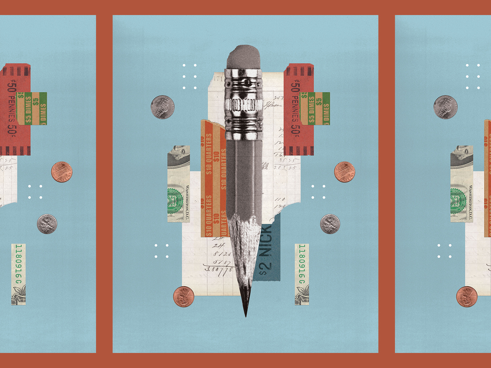 Every Penny Counts by Blake Cale on Dribbble