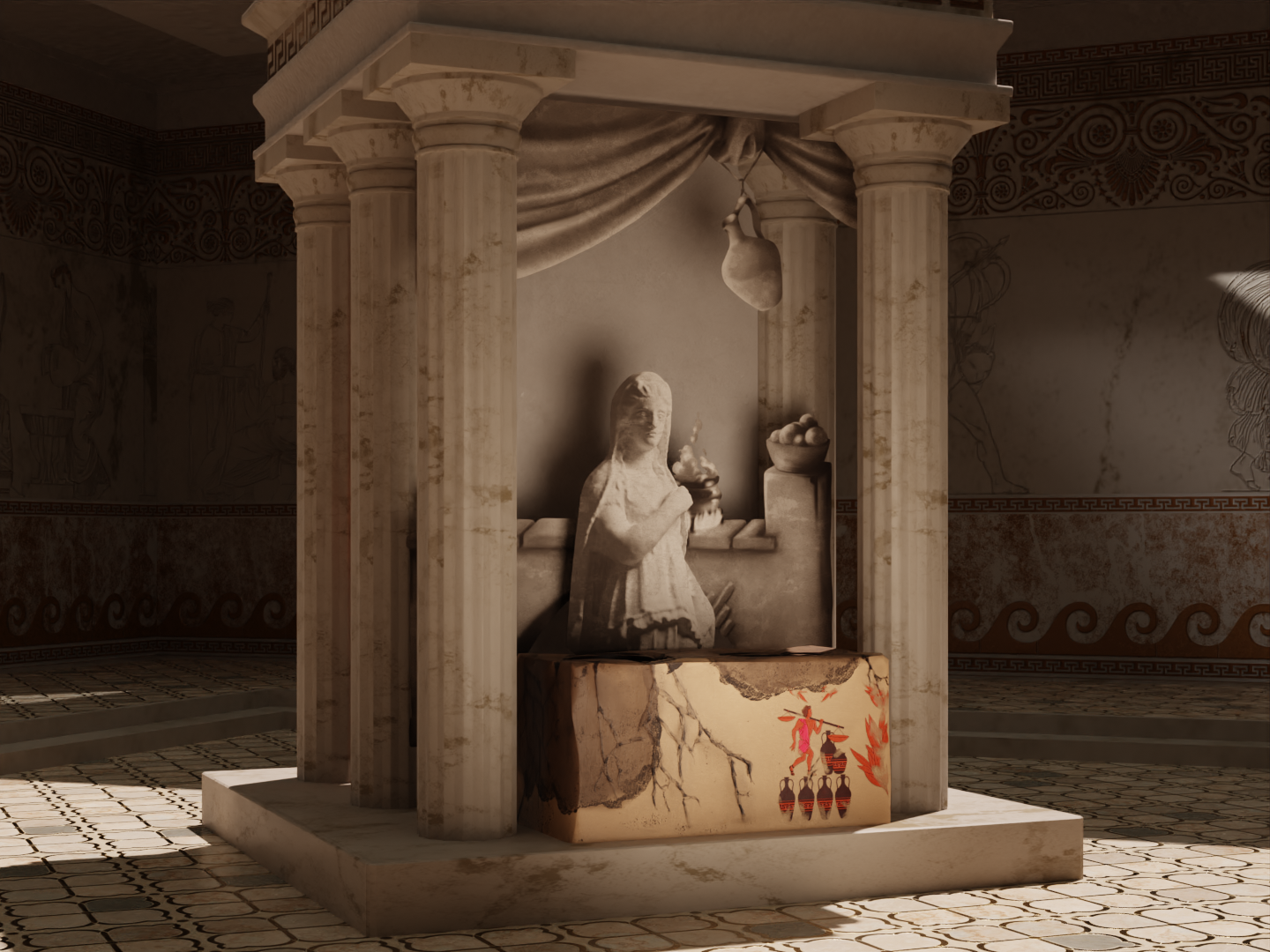 Interactive 3d Webgl Delivery Museum Rome And Greece Hall By Apexy