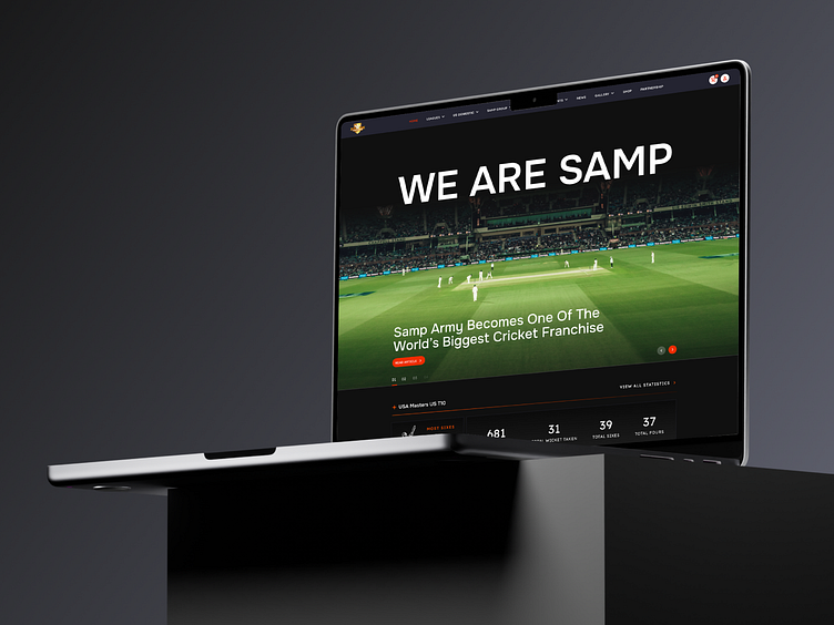 Samp.Group Website Redesign by UI Mohnish on Dribbble