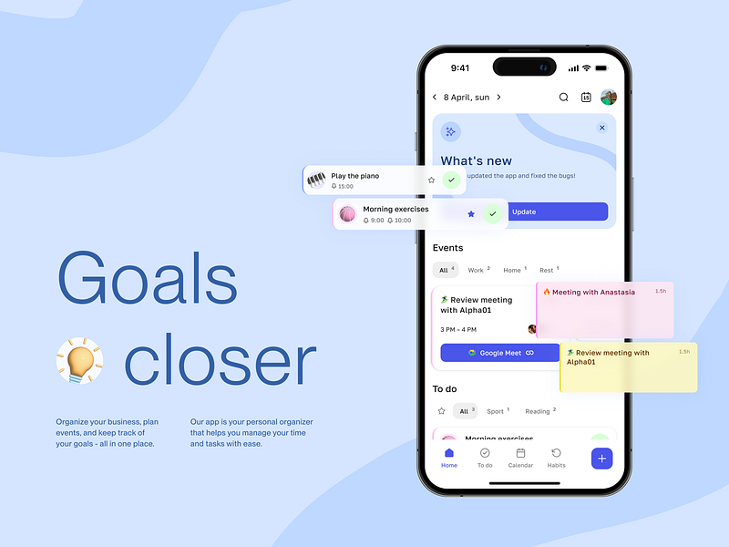 Browse thousands of To Do App images for design inspiration | Dribbble