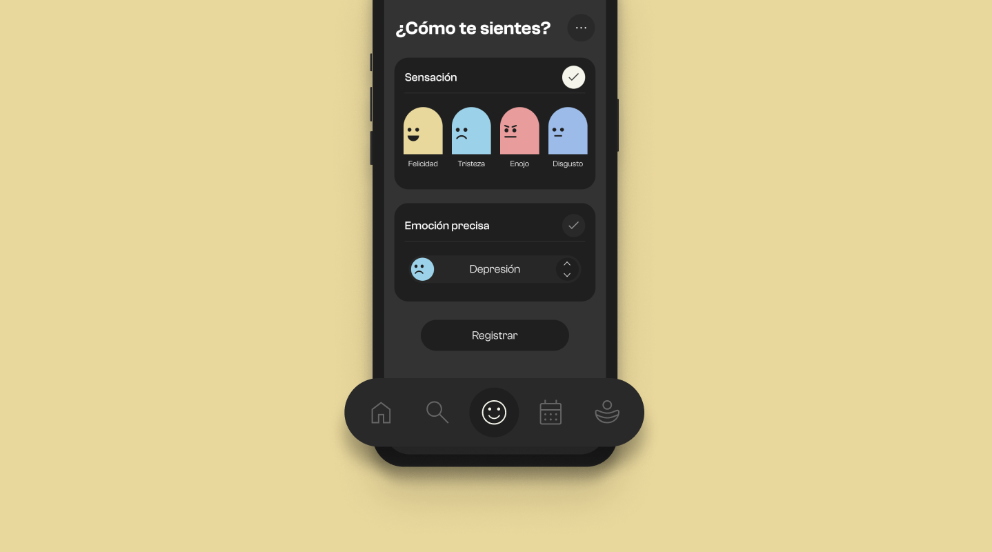 Emotion app by Adriana Toro on Dribbble