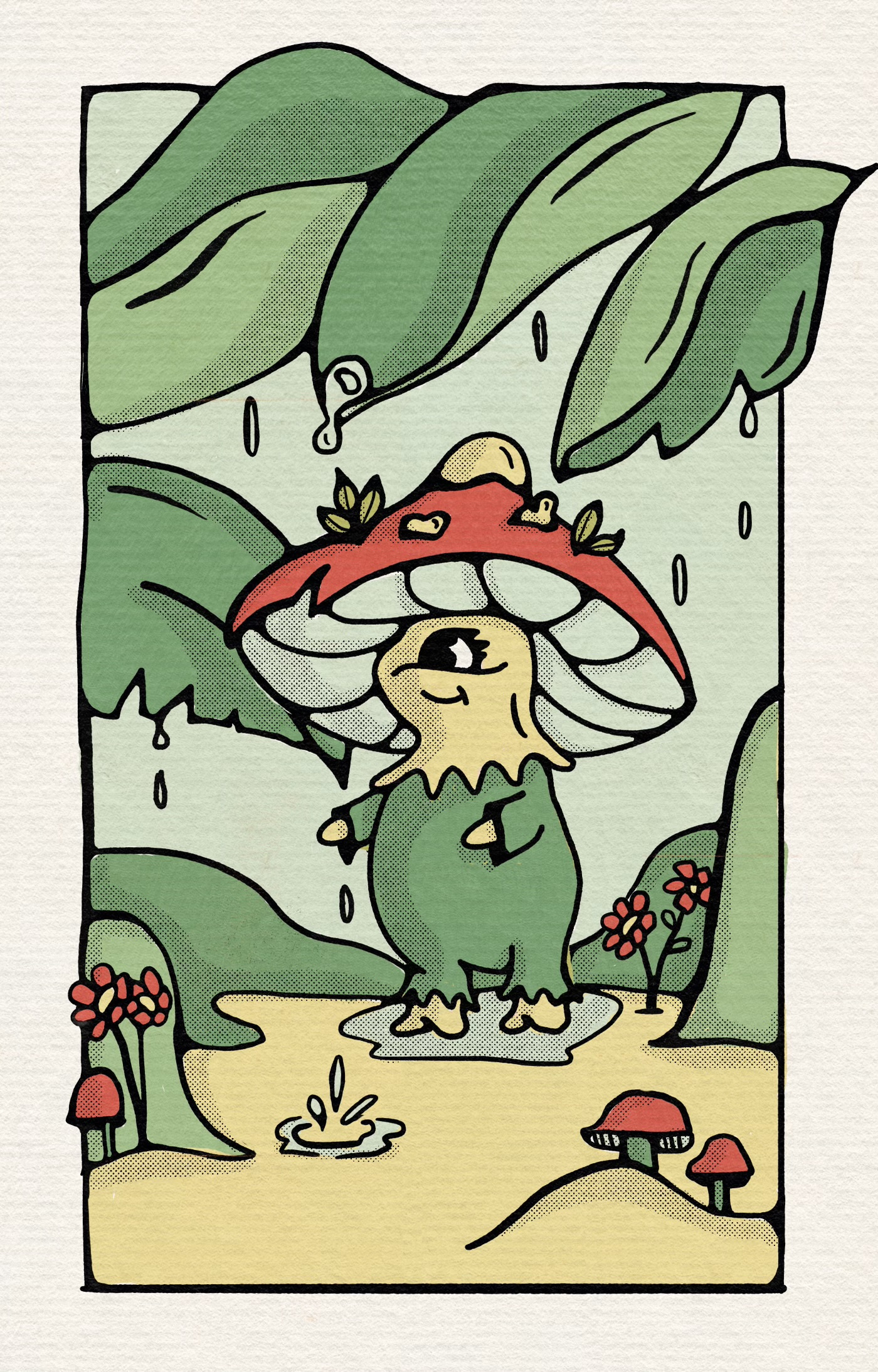 Mush in the rainforest by Meghan Johnson on Dribbble