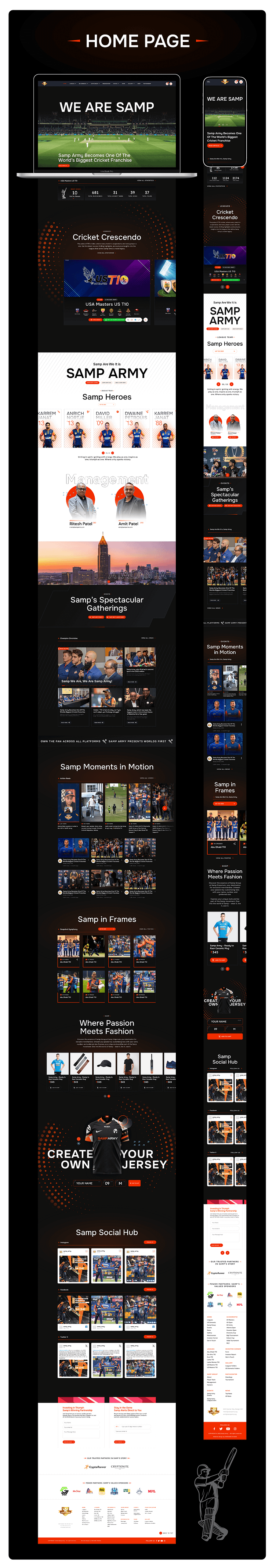 Samp.Group Website Redesign by UI Mohnish on Dribbble