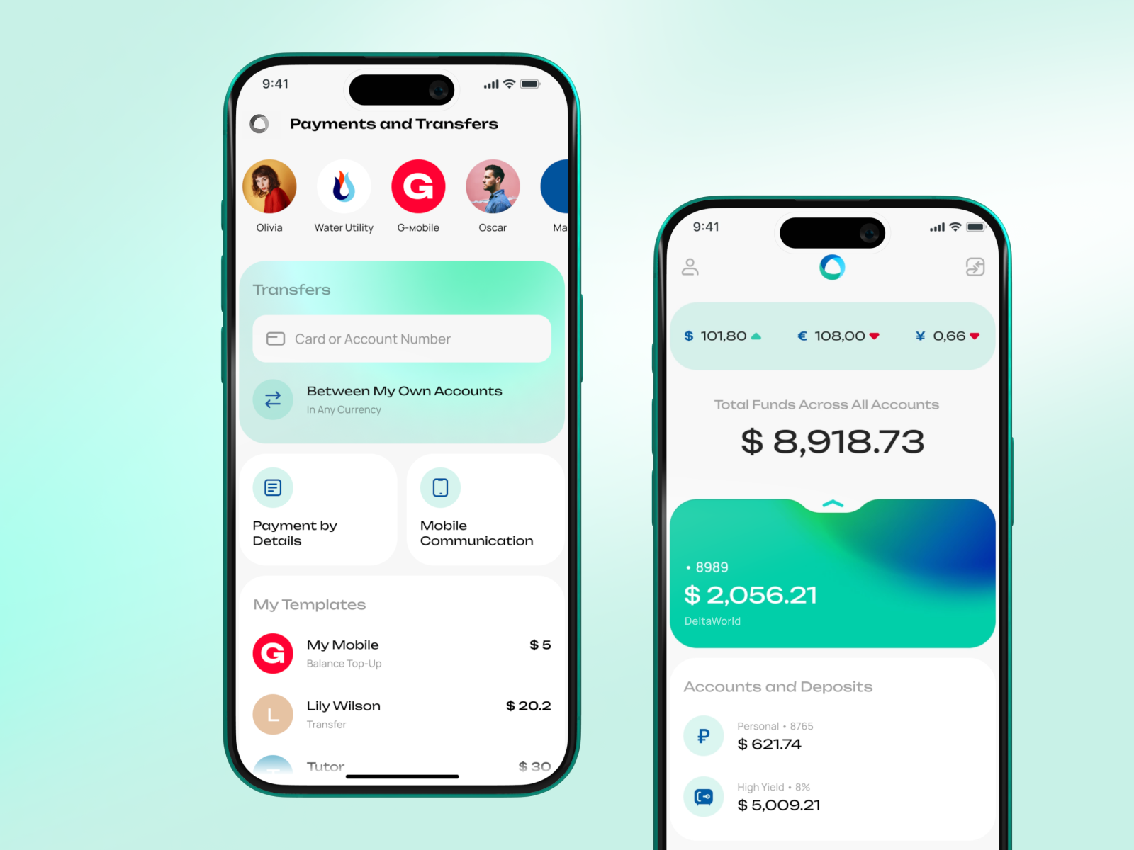 Simple everyday banking | app concept by Surf on Dribbble