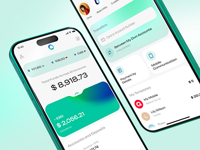 Simple everyday banking | app concept by Surf on Dribbble