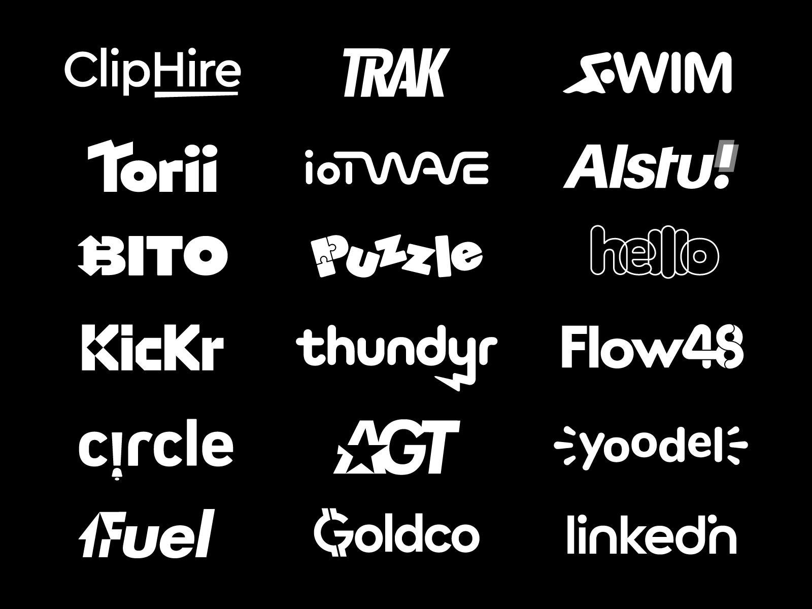 Wordmark Designs 2017 to 2024 by Mihai Dolganiuc on Dribbble