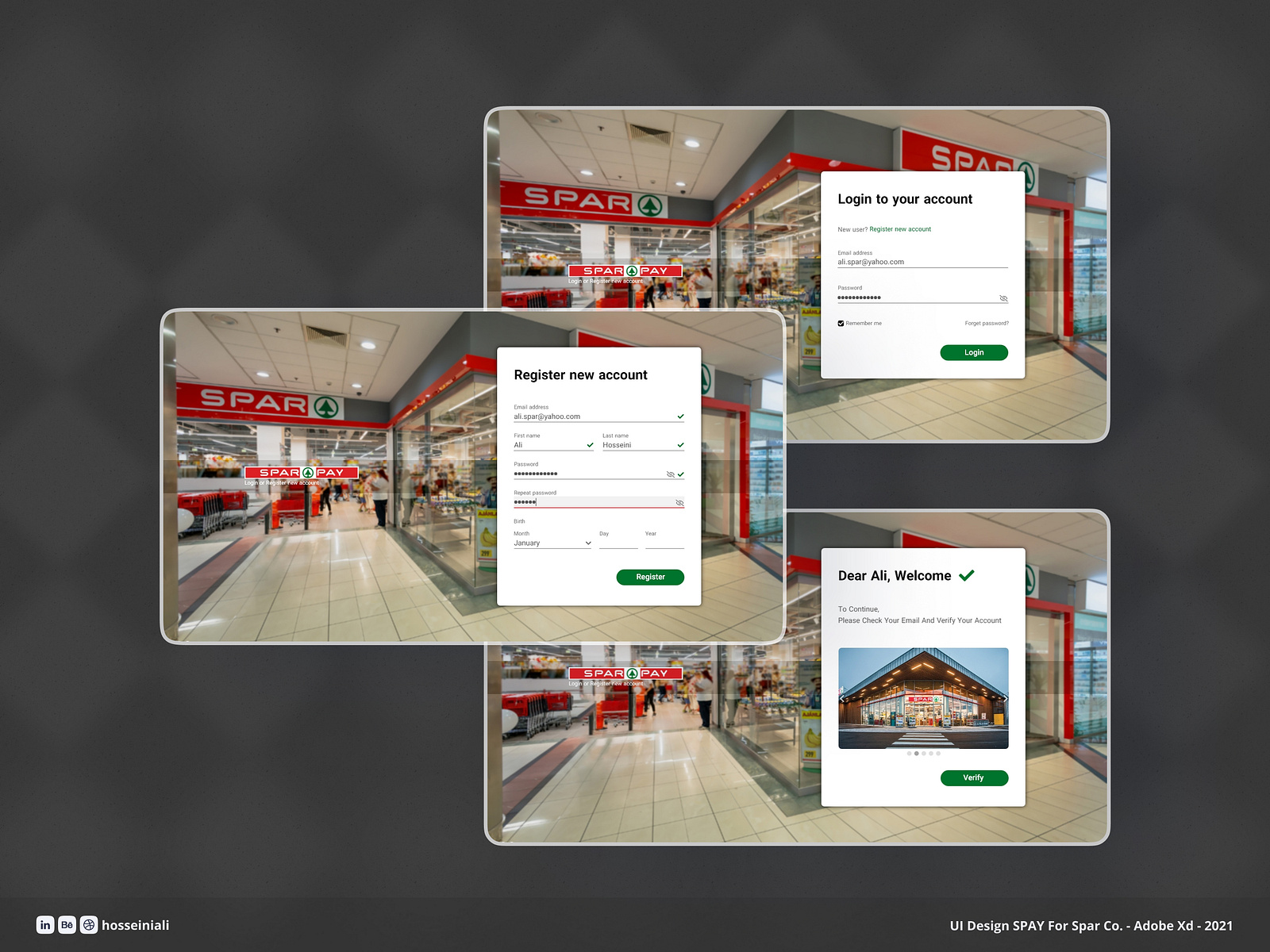 Spar PAY by Ali Hosseini on Dribbble