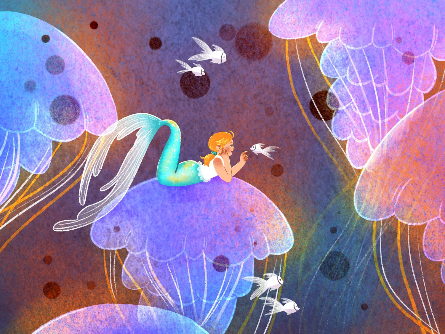 Mermaid by Nadiia Makarova on Dribbble