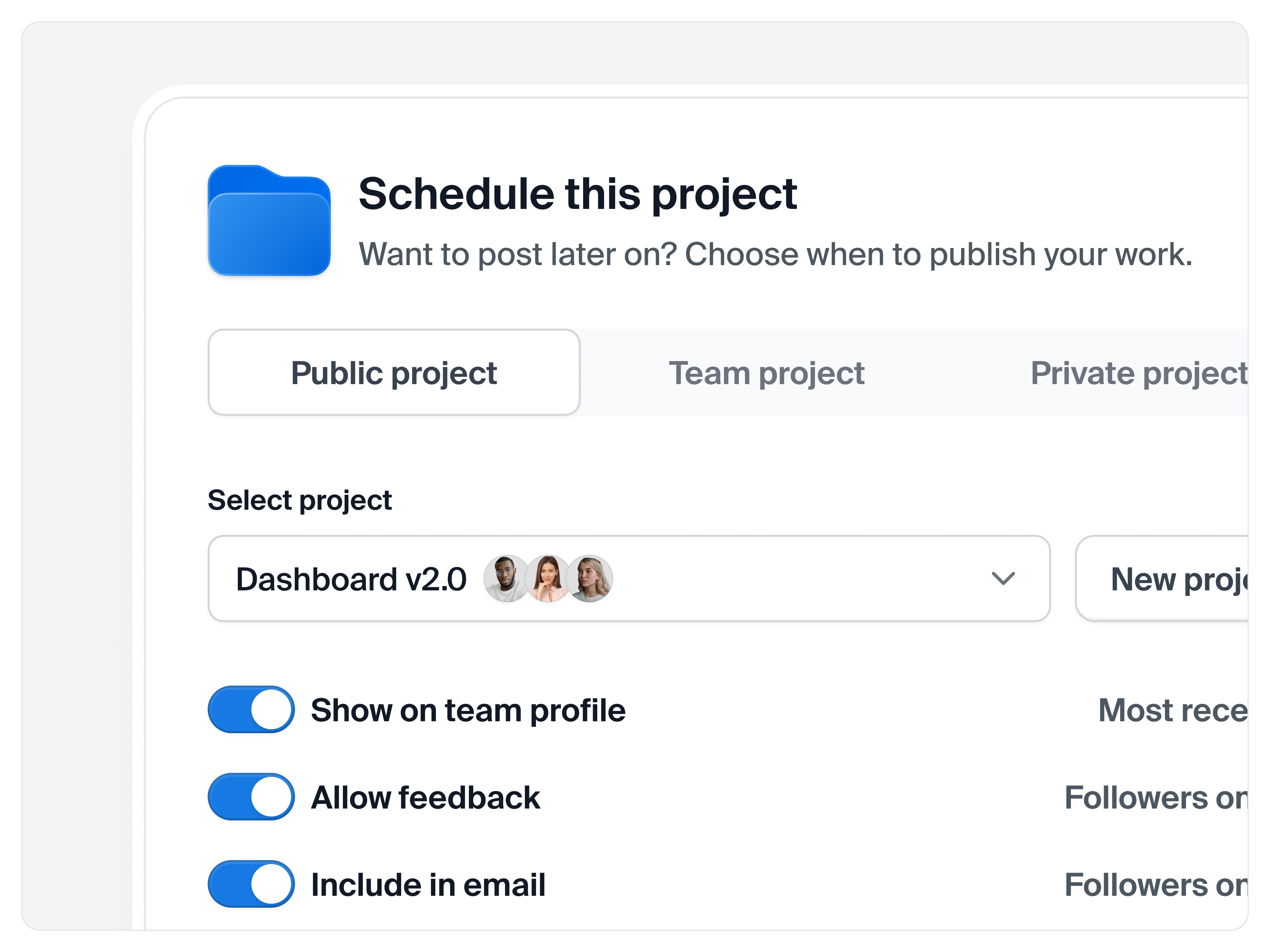 Schedule modal — Untitled UI by Jordan Hughes® on Dribbble