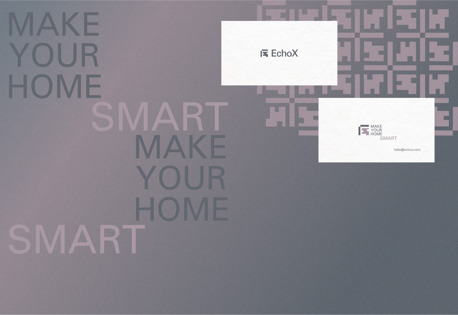 EchoX - logo and brand identity by Vera Adamenko on Dribbble