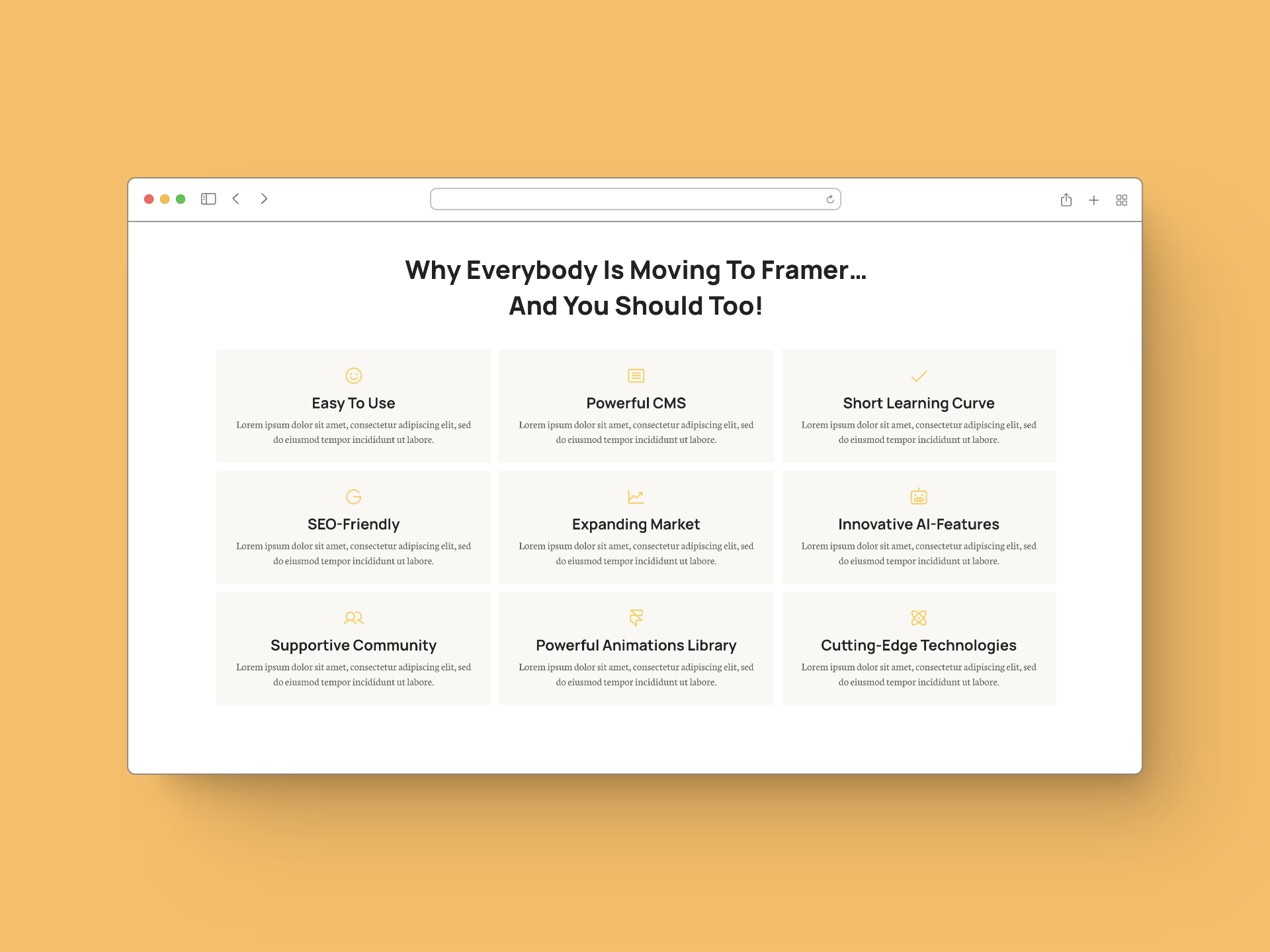 Coursy · Framer Course Landing Page by Luca Da Corte on Dribbble