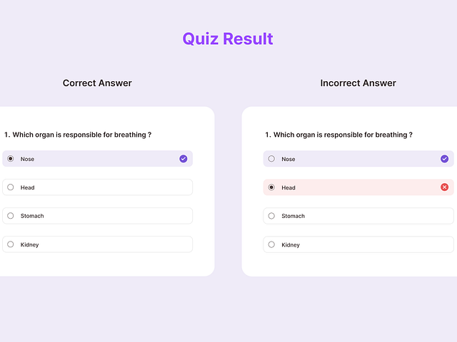 Browse thousands of Quiz images for design inspiration | Dribbble