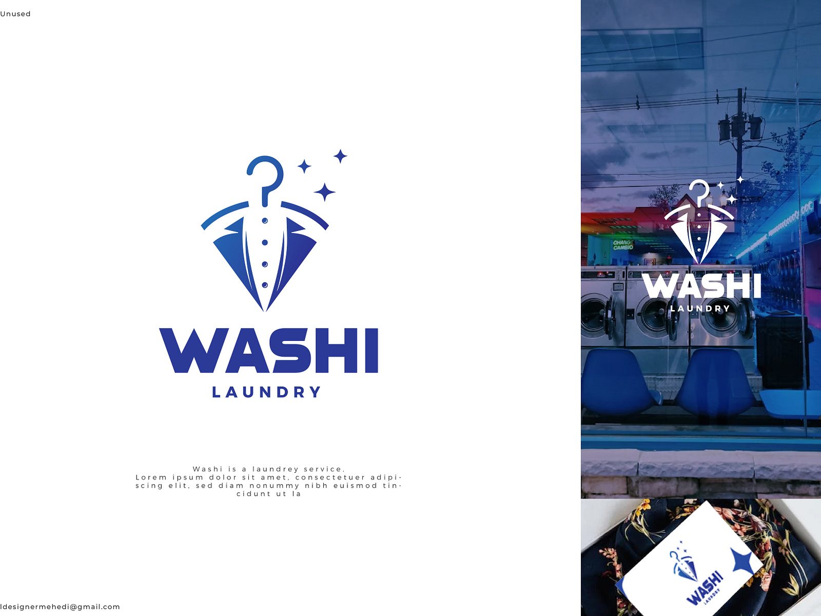 Laundry logo design / minimal logo design by Mohammad Mehedi Hasan on ...