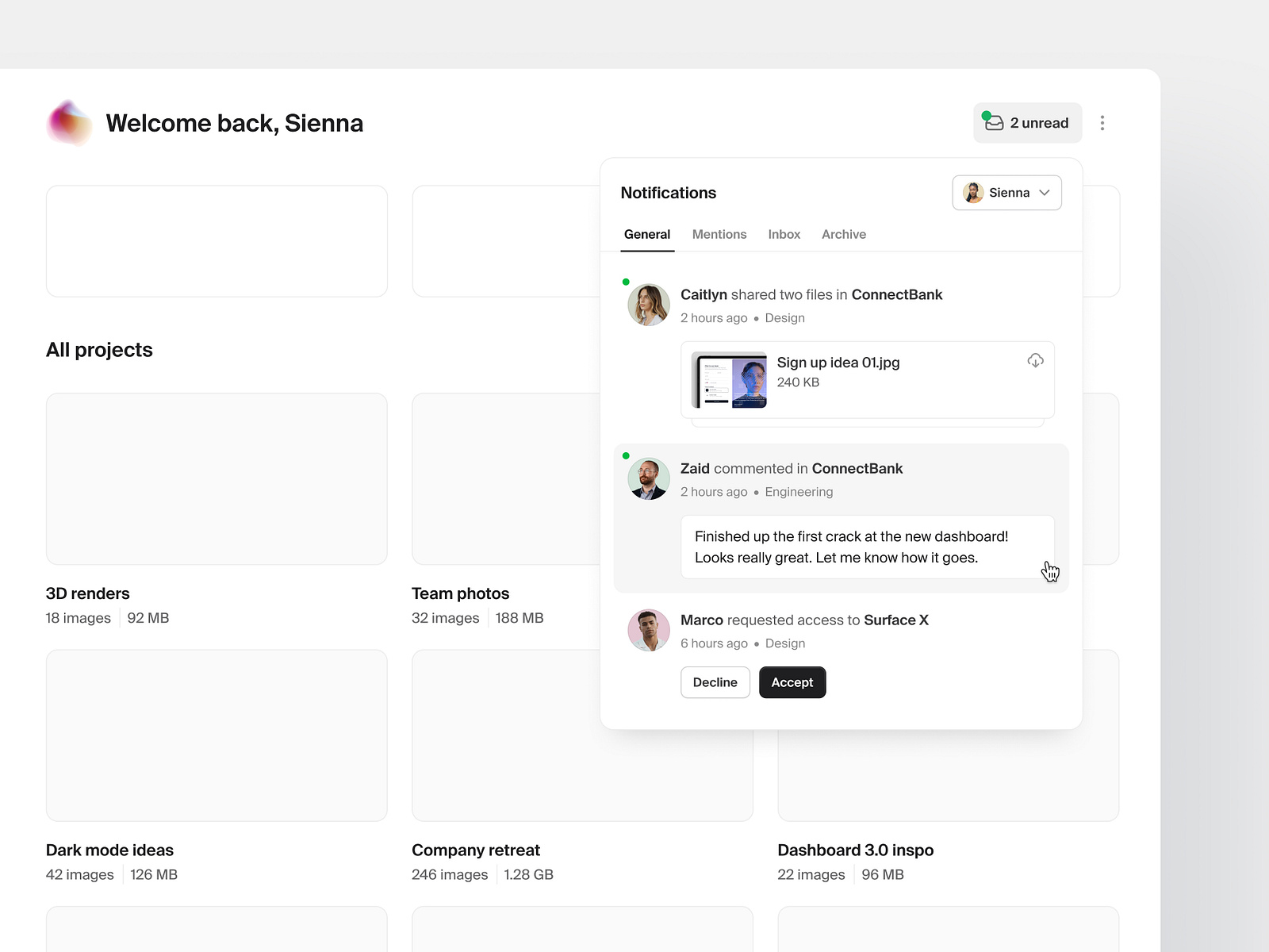 Notifications — Untitled UI by Jordan Hughes® on Dribbble