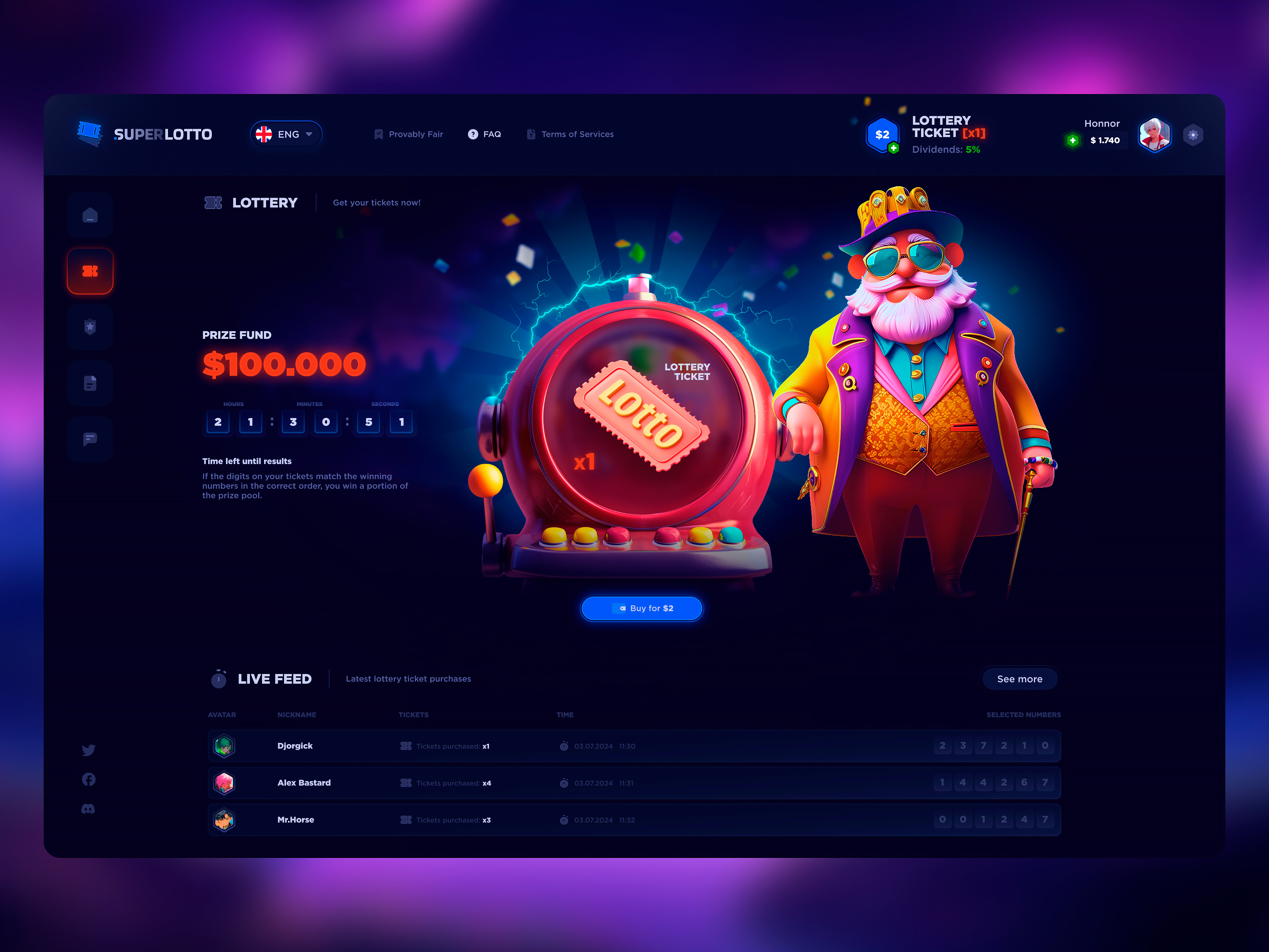 Super lotto home page store
