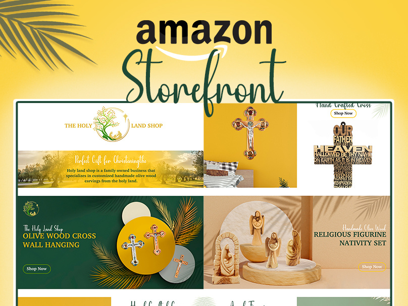 Amazon Storefront Design ::: by ISMAIL SHAKEEL on Dribbble