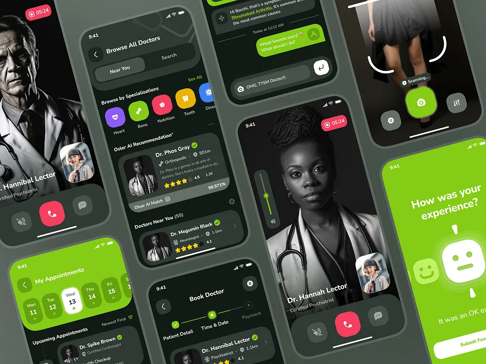 Healthcare UI designs, themes, templates and downloadable graphic ...