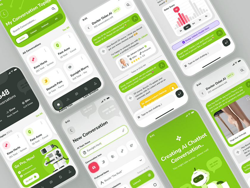 Chatbot UI designs, themes, templates and downloadable graphic elements ...