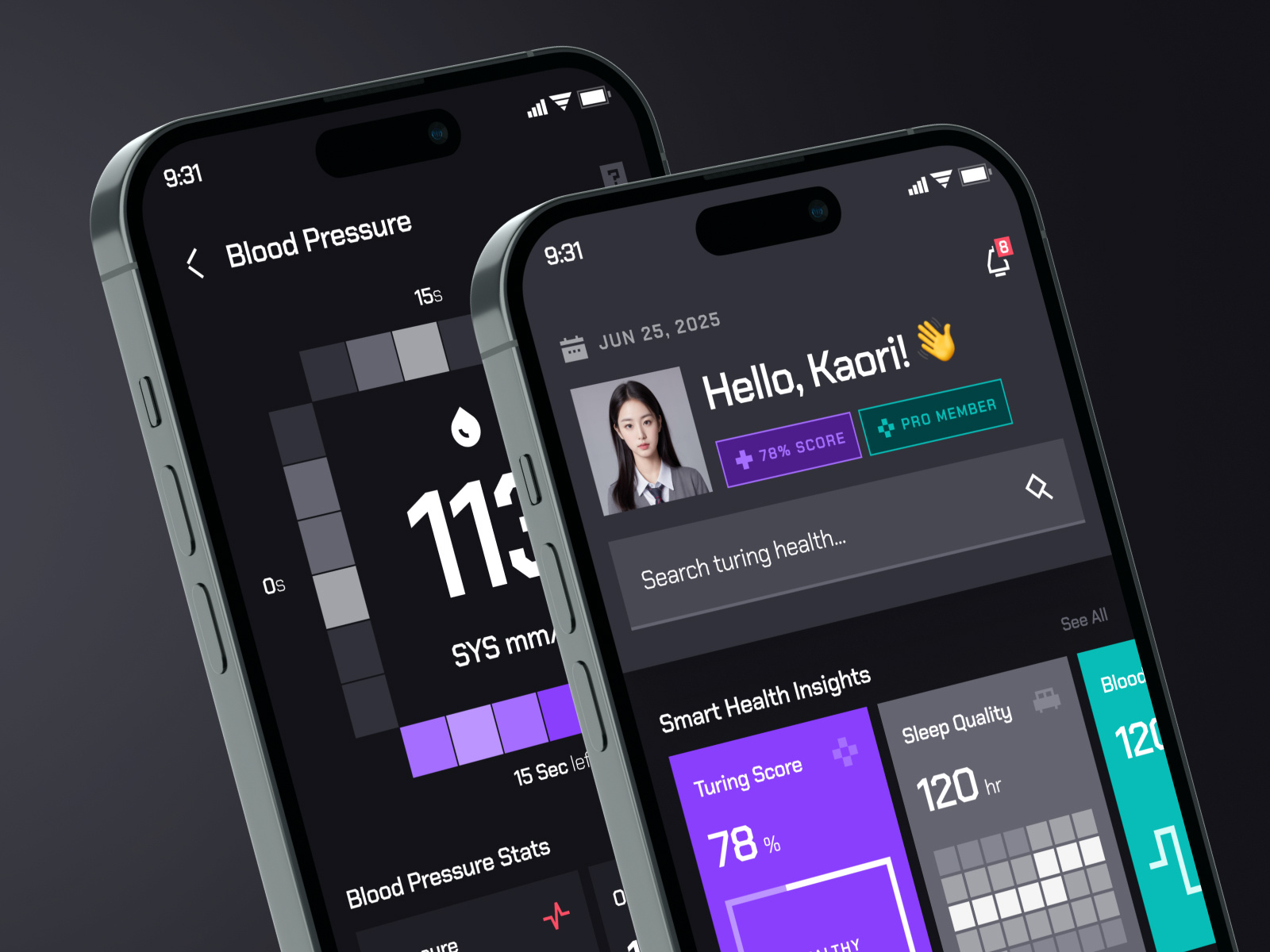 turing UI Kit: AI Smart Healthcare App 🤖 | Predictive Health by ...
