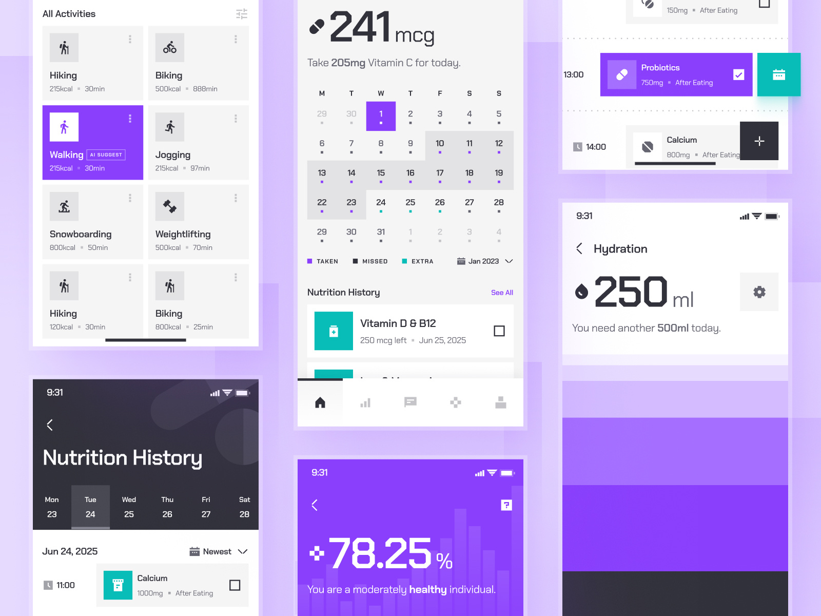 turing UI Kit: AI Smart Healthcare App 🤖 | Predictive Health by strangehelix for UI8 on Dribbble