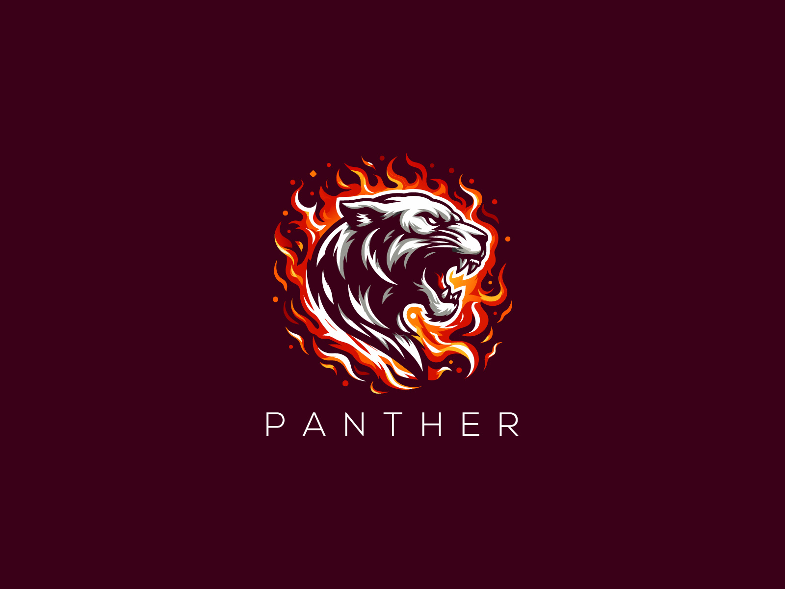 Panther Logo by Austin Smith on Dribbble