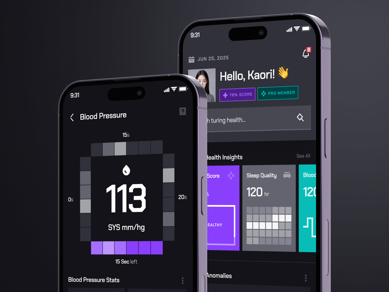 turing UI Kit: AI Smart Healthcare App | Predictive Health by strangehelix for UI8 on Dribbble