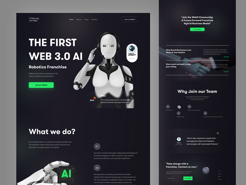 Dark Website designs, themes, templates and downloadable graphic ...