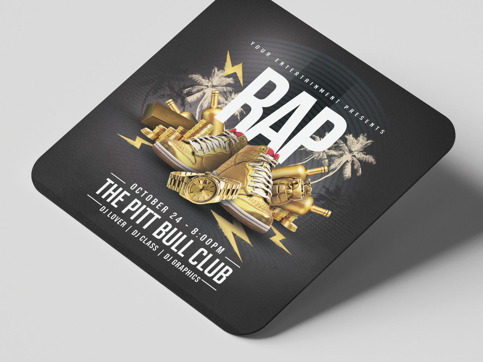 Rap Album Flyer by n2n44 on Dribbble