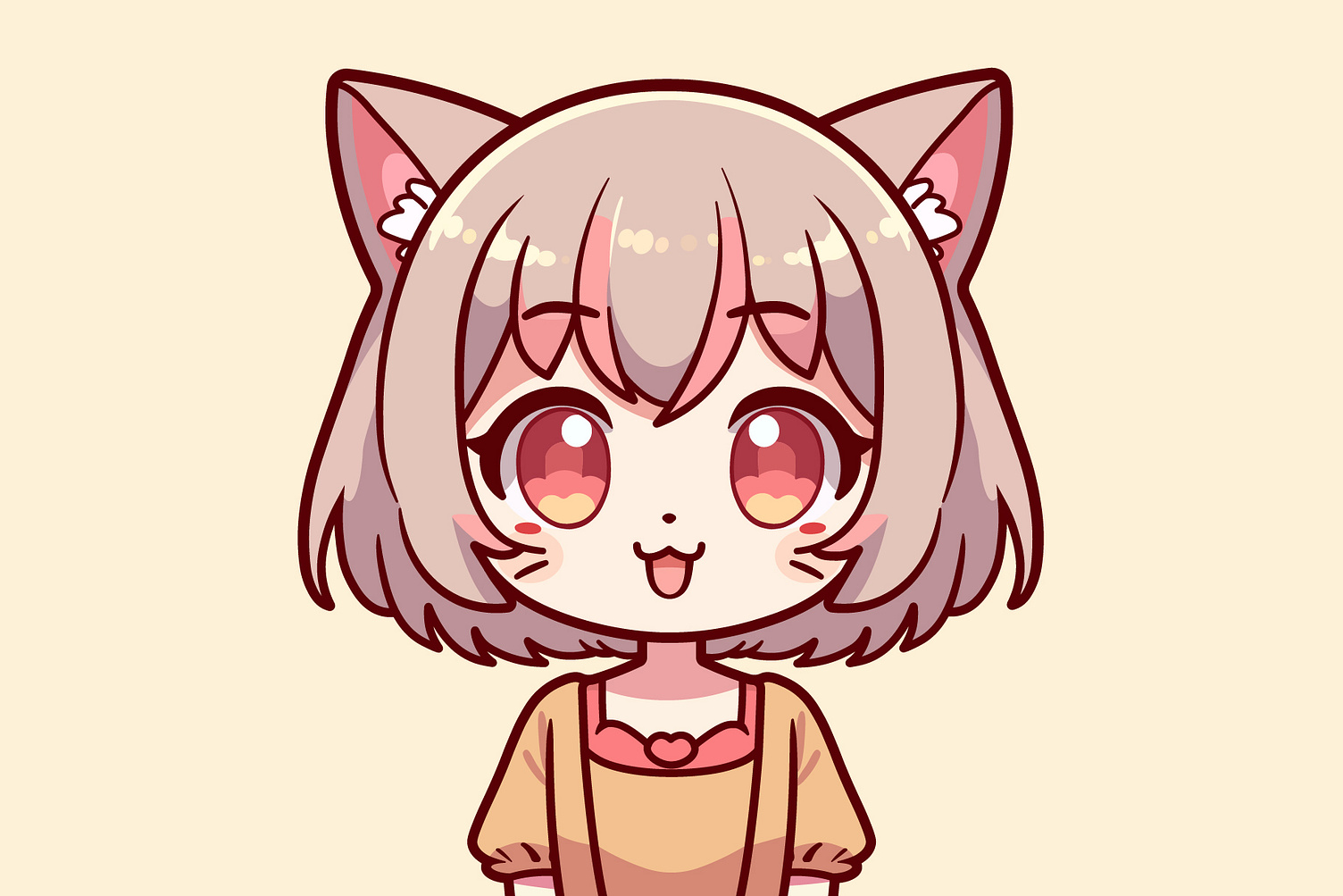 Cat-girl by Light_Lenser on Dribbble