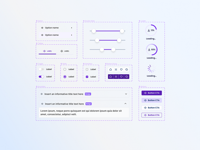 Browse thousands of Design System images for design inspiration | Dribbble
