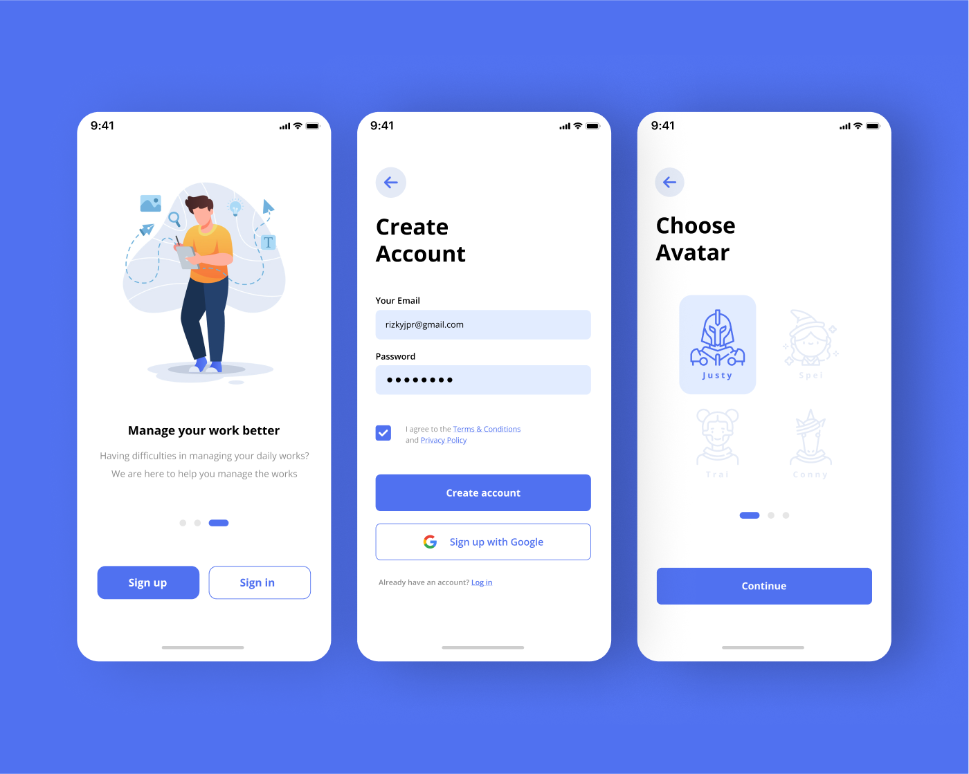 Login Page Mobile Apps By Rizky Pratama On Dribbble