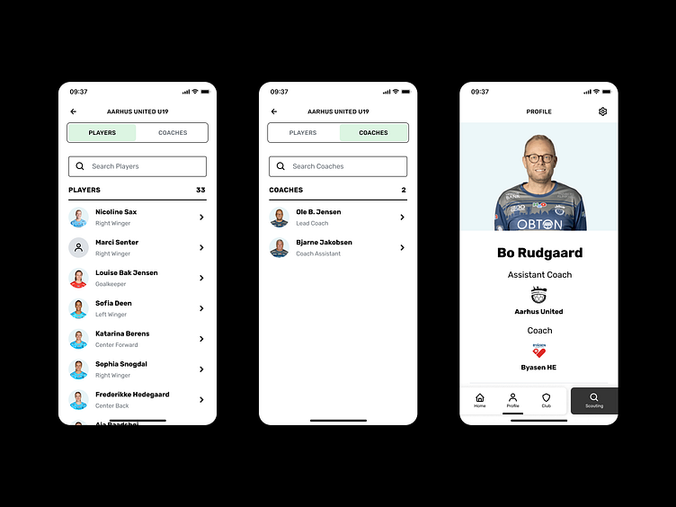 Scouting Application By Softteco Design For Softteco On Dribbble