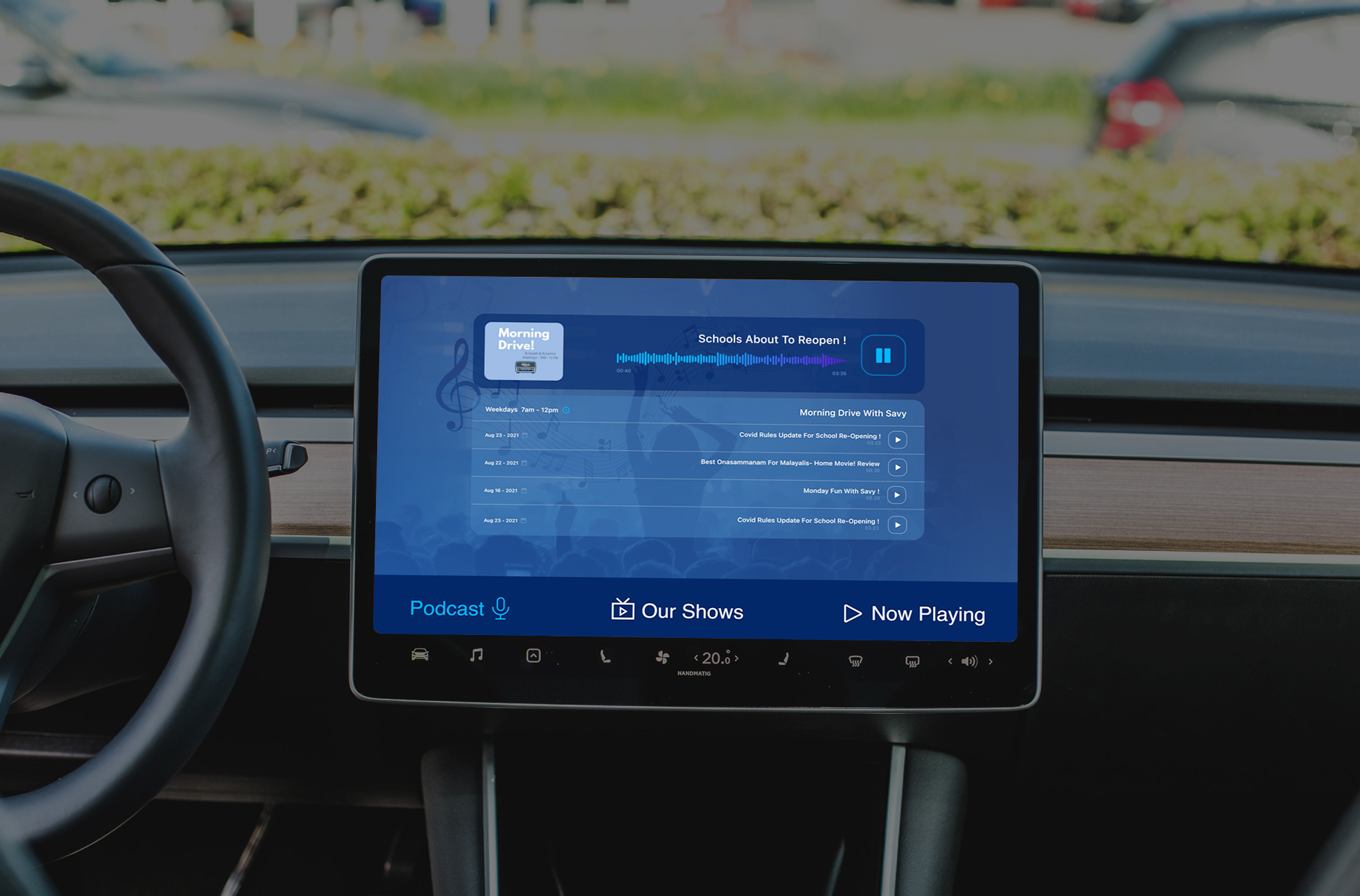 Al Rabia - CarPlay UI Concept by Fahad Muhammed on Dribbble
