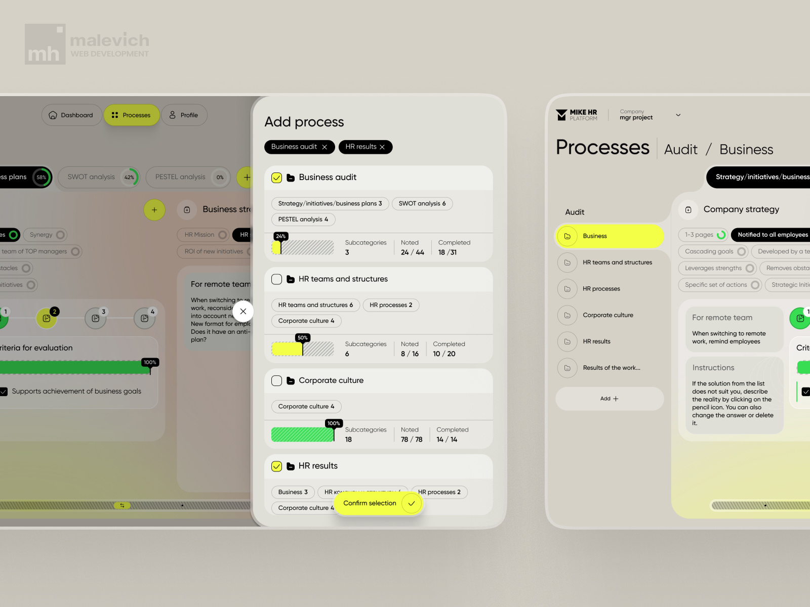 HR CRM System by Ihor Gordenkov on Dribbble