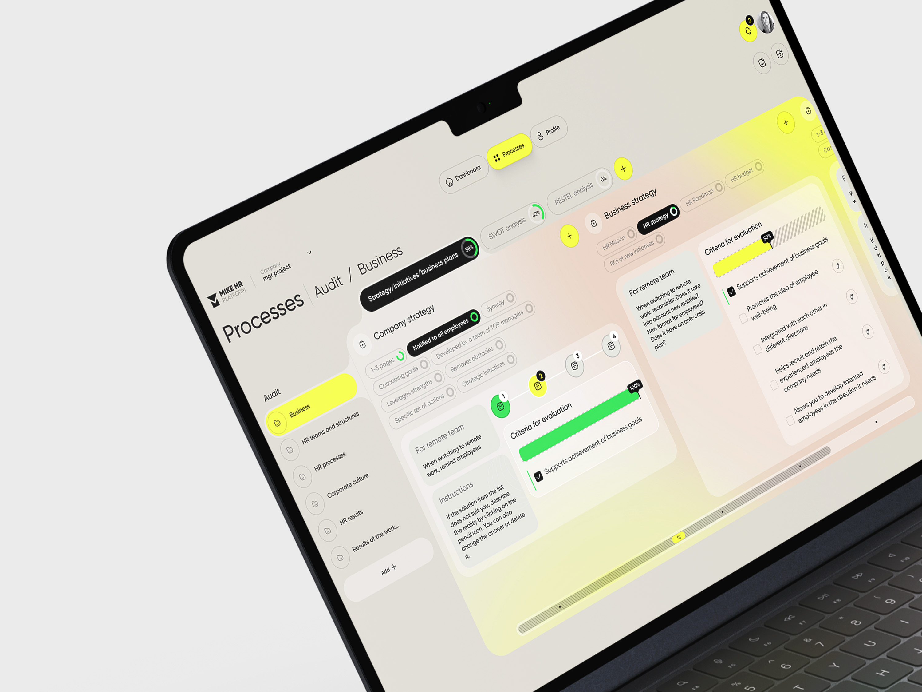 HR CRM System by Ihor Gordenkov on Dribbble