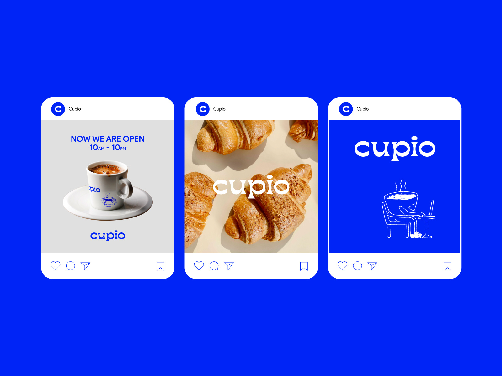 Cupio Coffee Shop - Brand Identity by Jahid Hasan | Logo & Brand ...