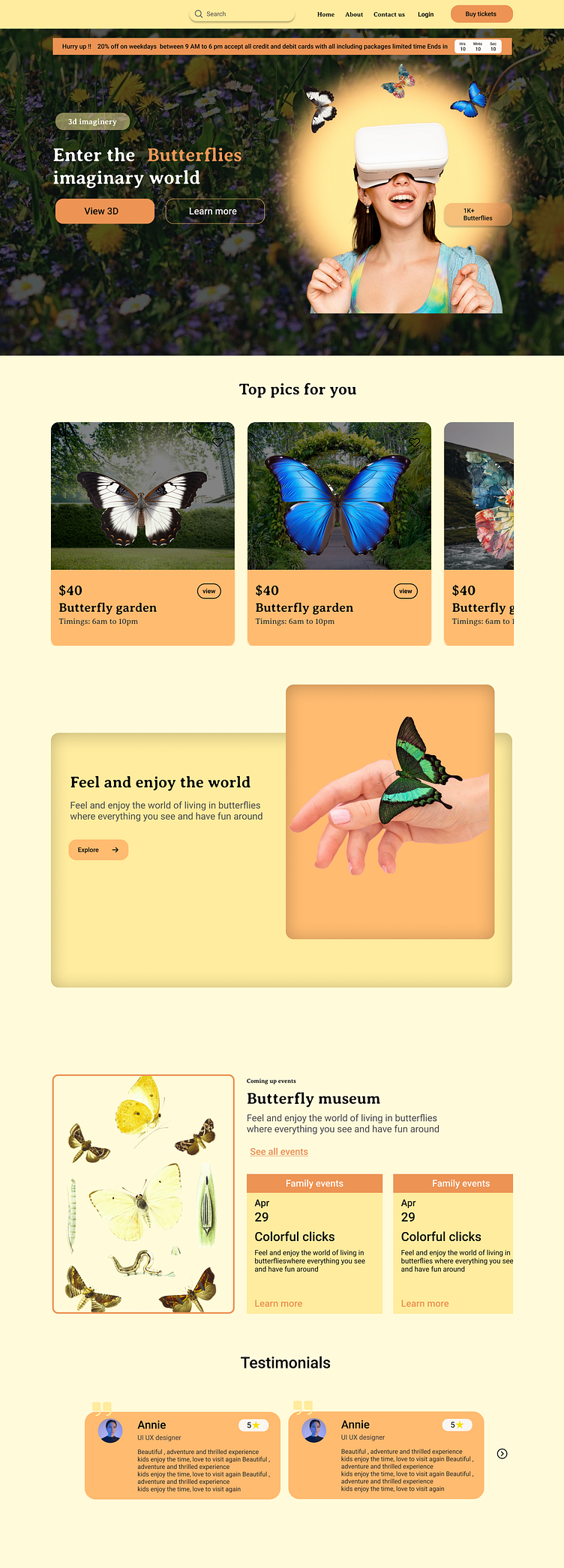 website by Vani on Dribbble