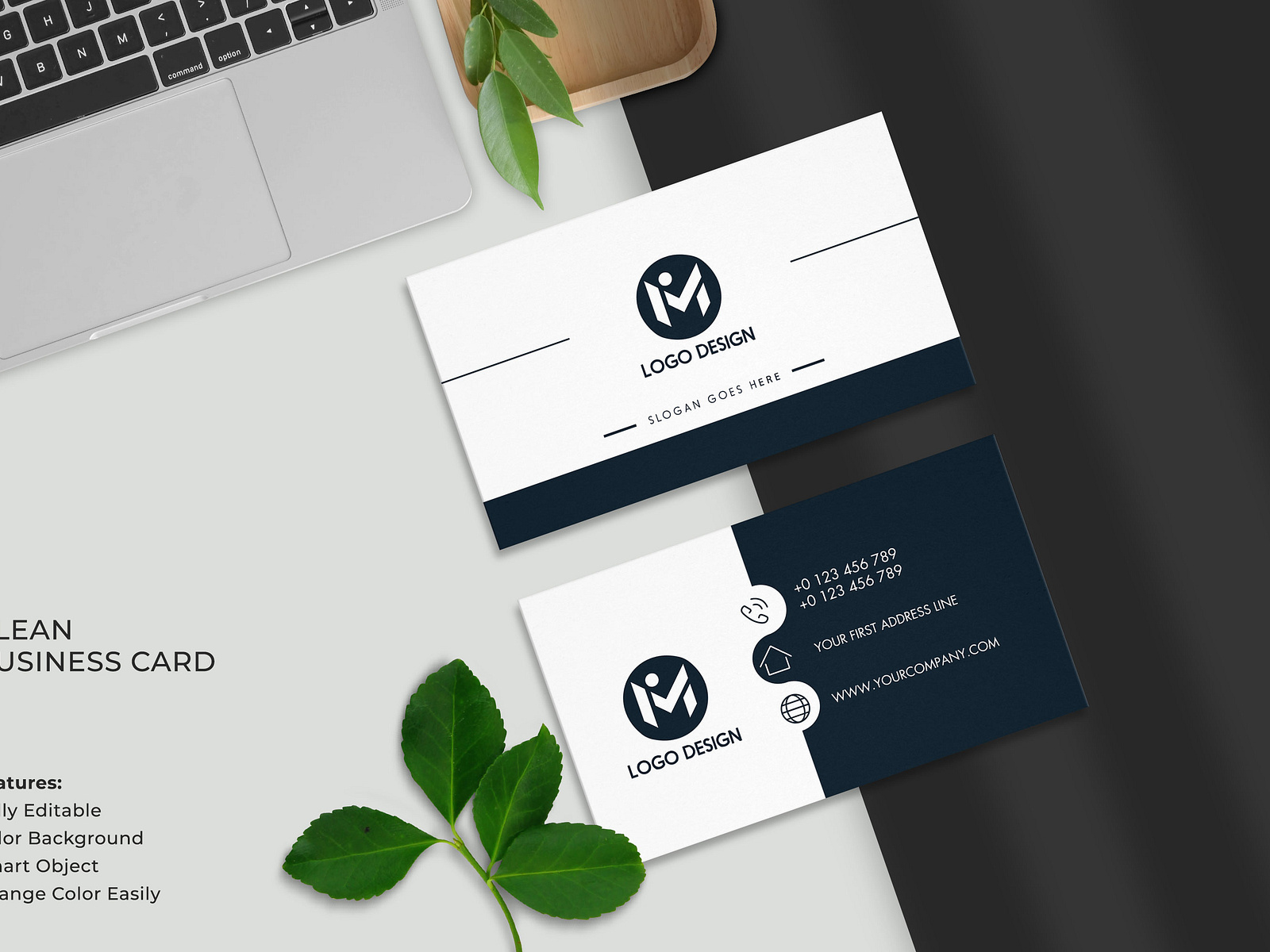 Business Card Design Template by Md. Sojib Islam on Dribbble