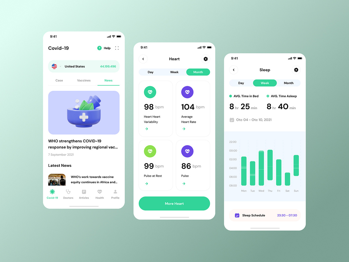 Browse thousands of Health Tracker Mobile App UI Design images for ... Browse thousands of Health Tracker Mobile App UI Design images for ...